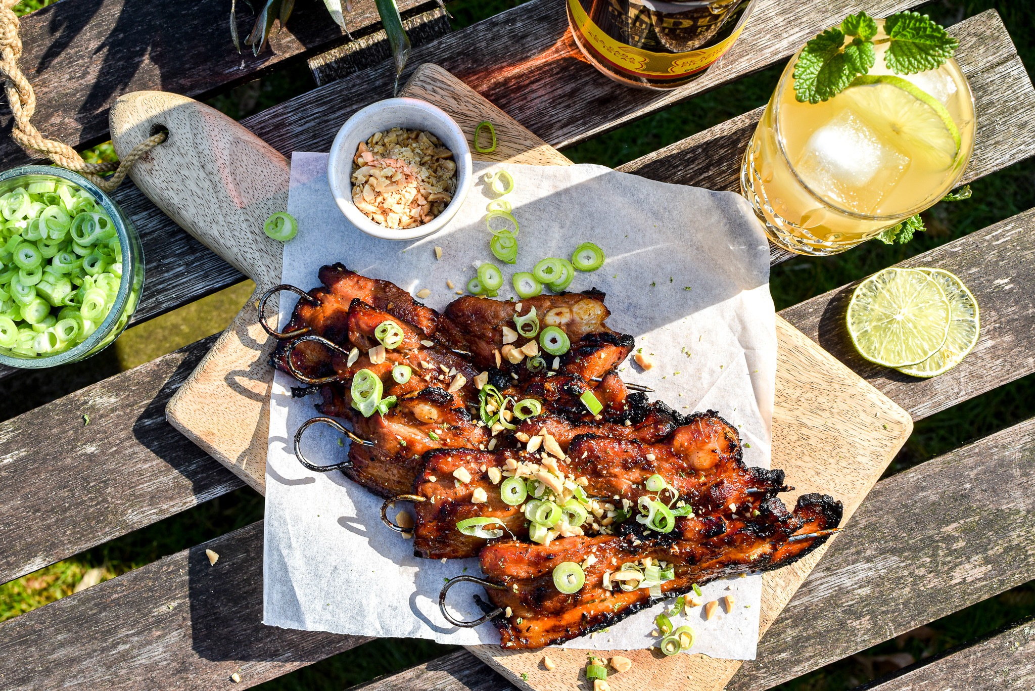 Zombie cocktail & Pittig barbecue spek – Kris Kookt