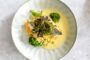Zeebaars met parelcouscous, broccolini en beurre blanc – Kris Kookt
