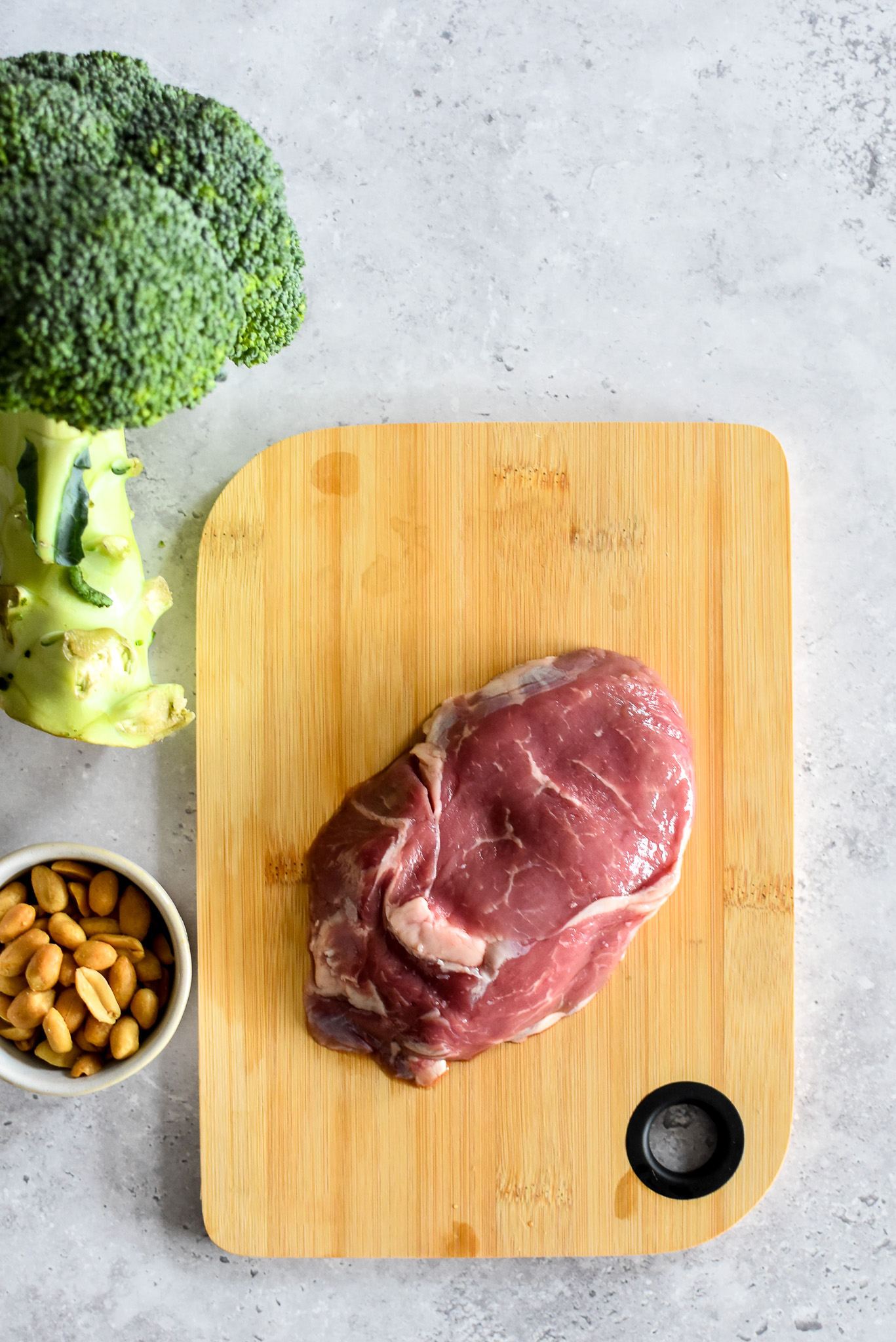 Kalfsentrecote met broccoli en kikkererwten – Kris Kookt